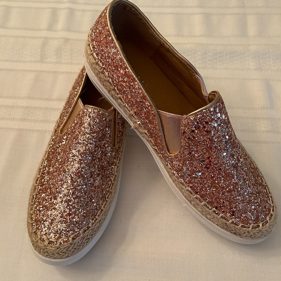 Anna | Shoes | Anna Rose Gold Sneakers | Poshmark